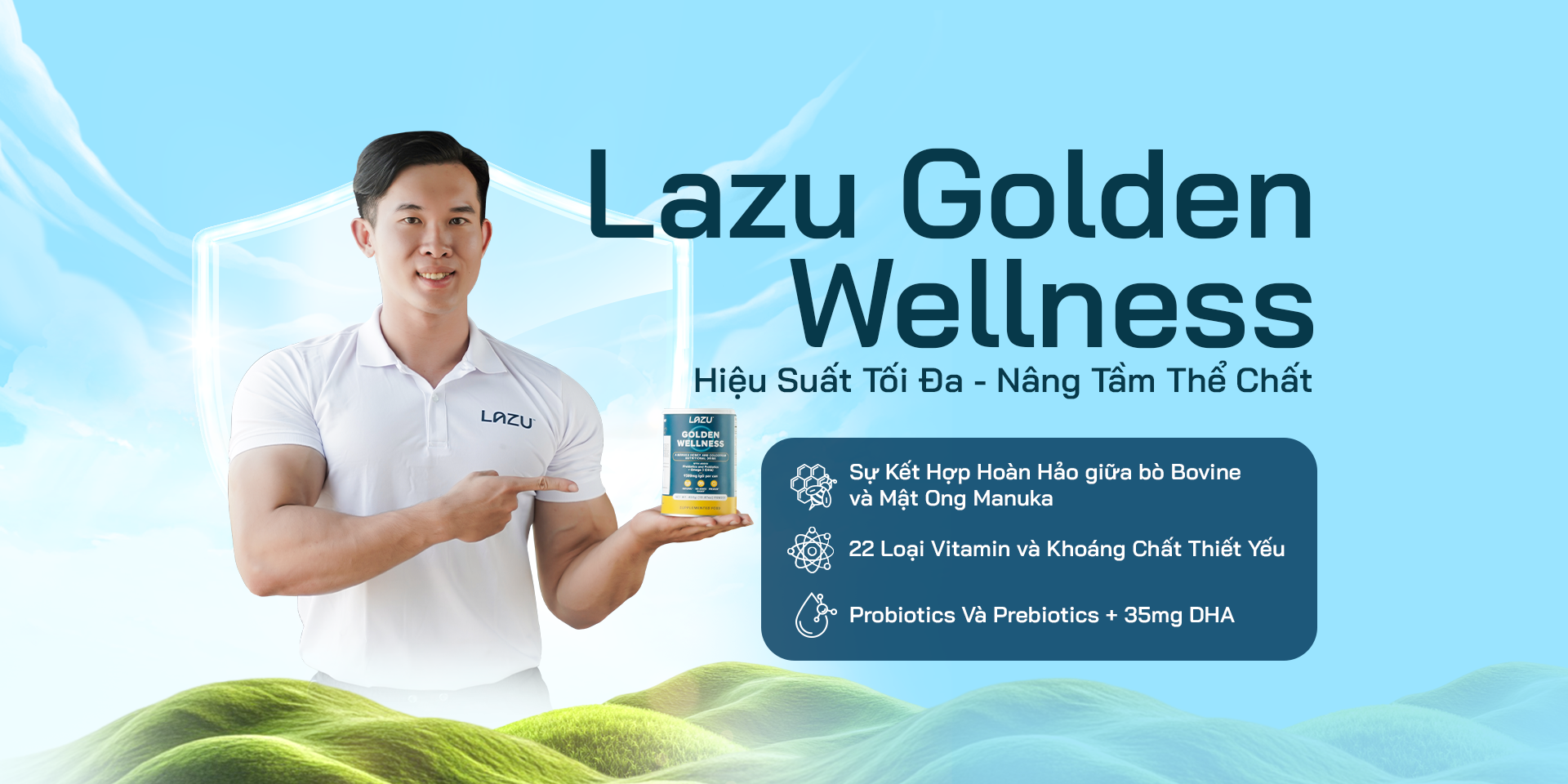 Lazu Golden Wellness - Giải Pháp Dinh Dưỡng Hoàn Hảo Cho Gymer | Rock ...